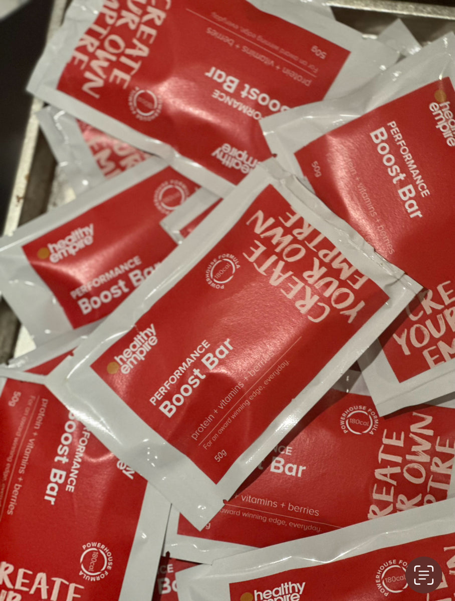 The Performance Boost Bar – Healthy Empire